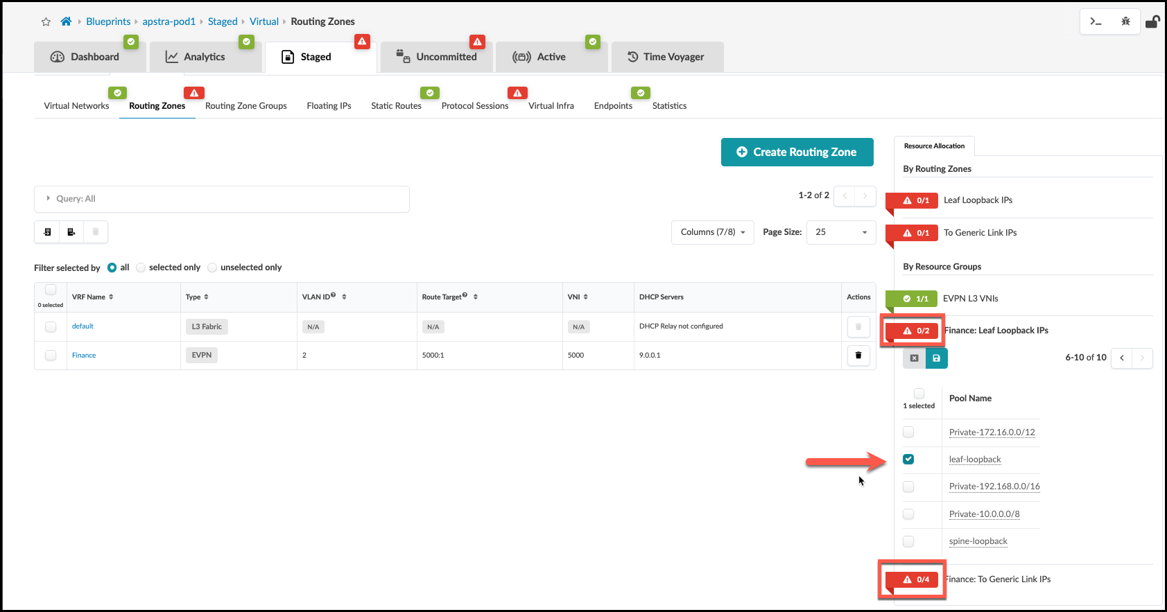 Lab Guide 1 - Juniper :: Apstra Cloudlabs Exercise Guides