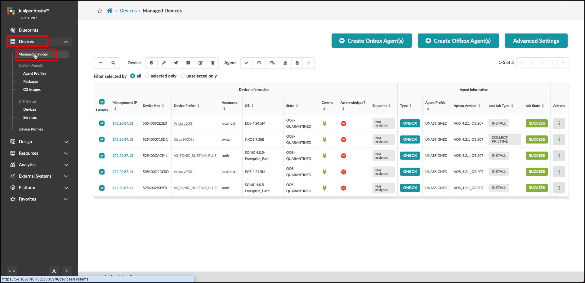 Lab Guide 1 - Multi-vendor :: Apstra Cloudlabs Exercise Guides