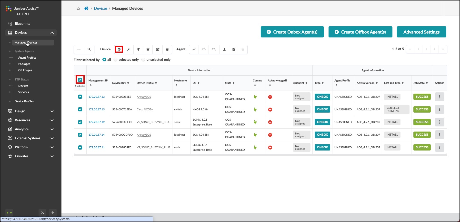 Lab Guide 1 - Multi-vendor :: Apstra Cloudlabs Exercise Guides